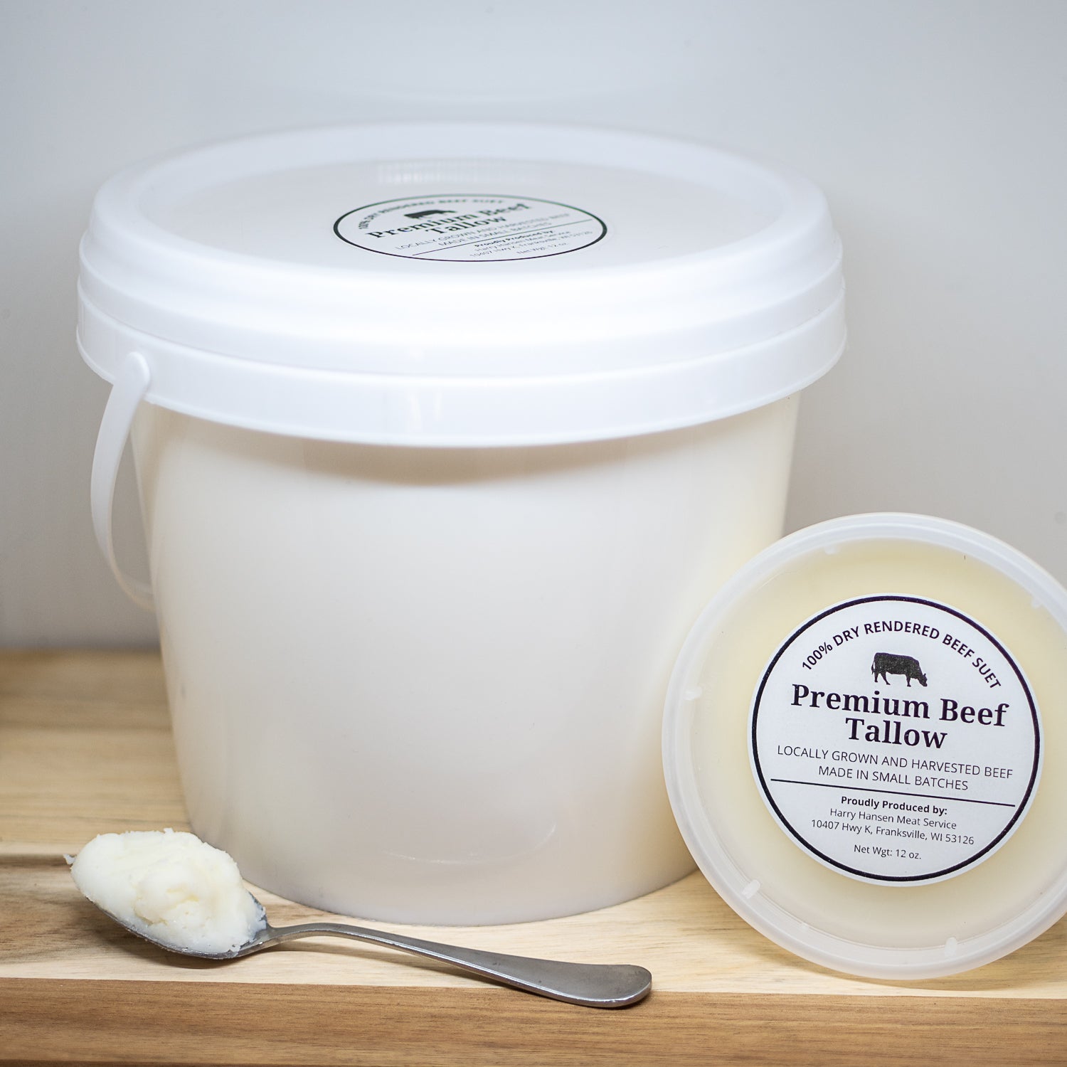 7 lb. Premium Beef Tallow – Harry Hansen Meat Service - Online Store